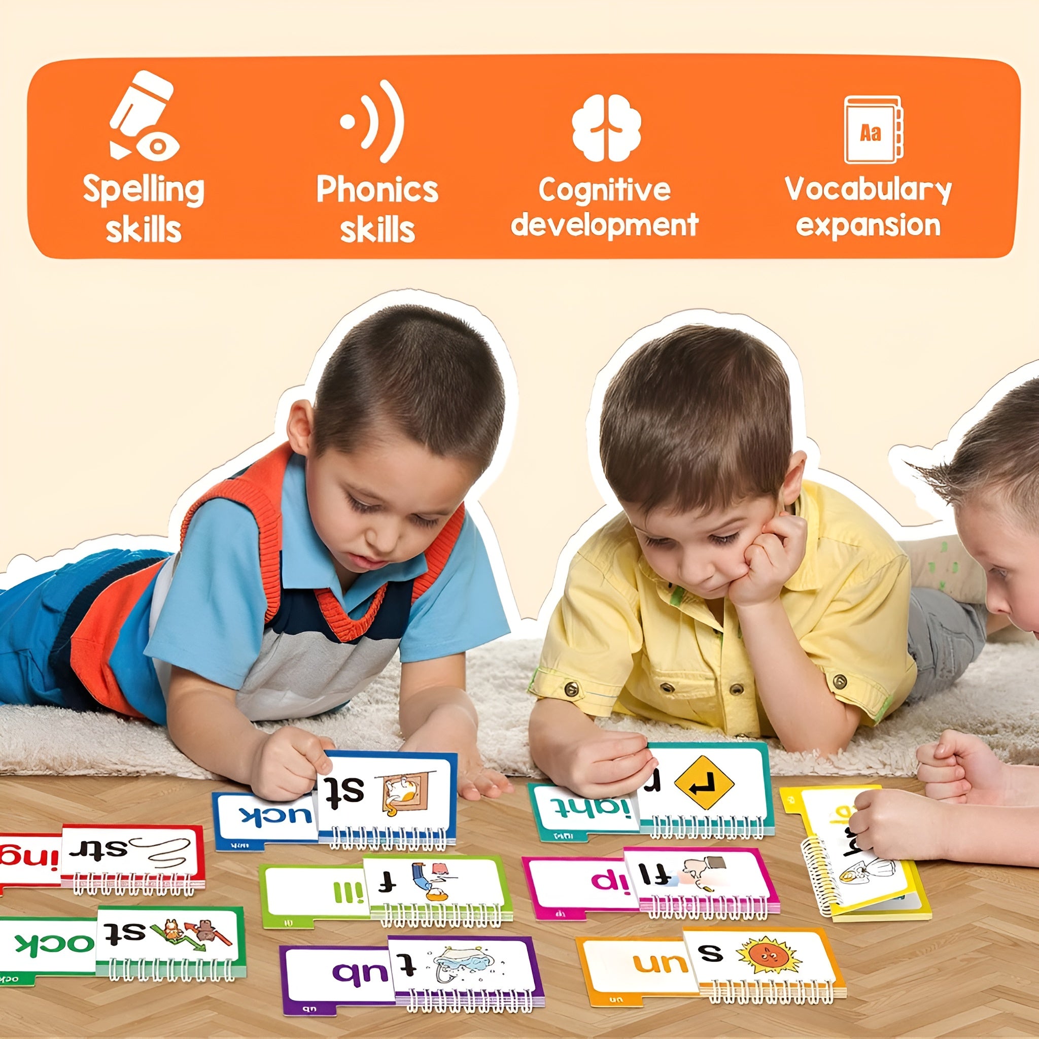 FlipLearn™ Early Reading Phonics Kit (Set of 30) – Canticle & Co